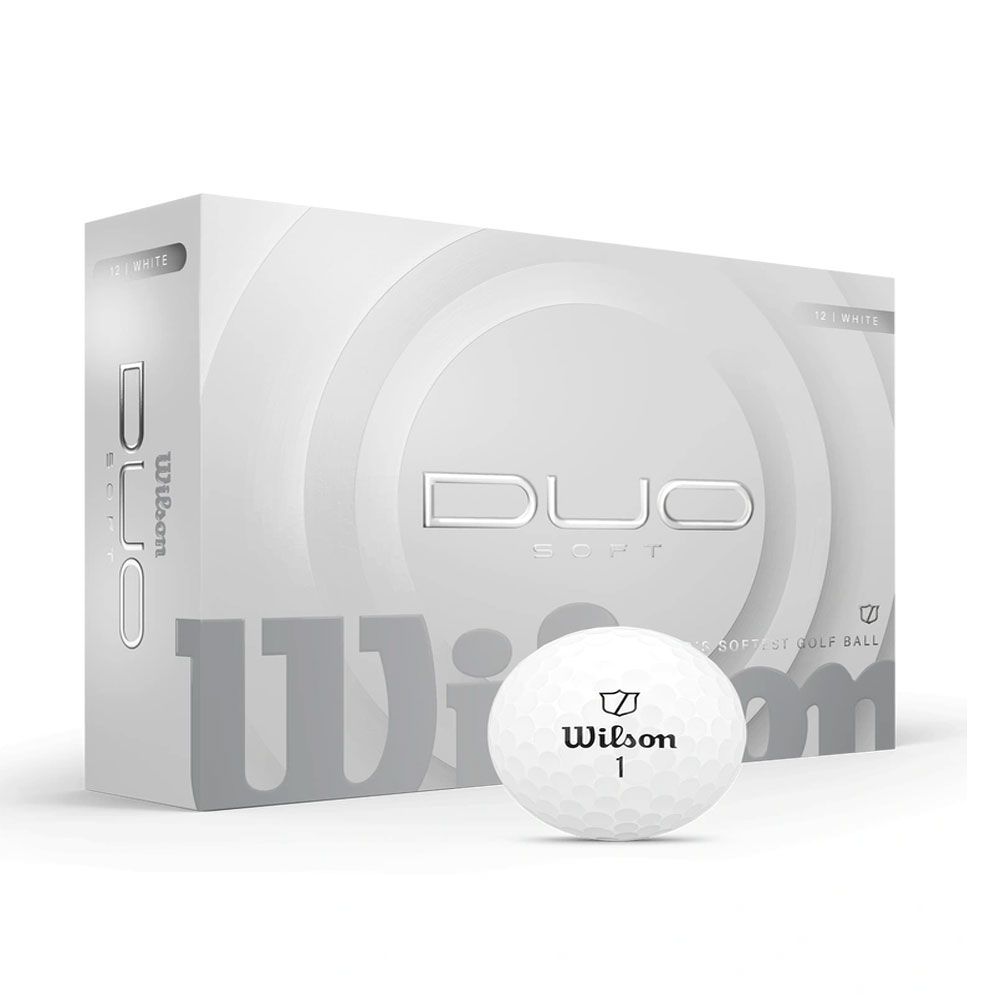 Wilson Duo Soft White Golf Balls 2025 | Silvermere Golf